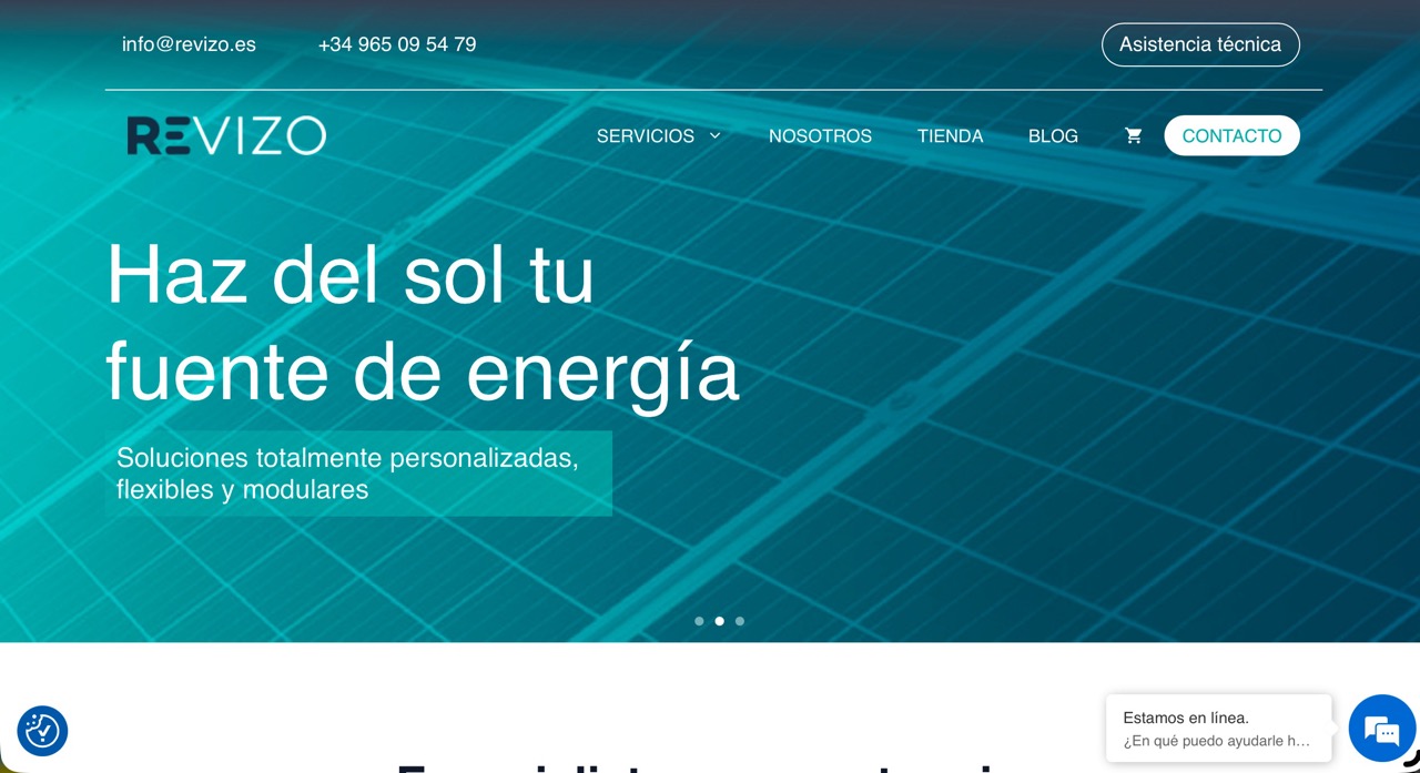 Revizo - Portfolio del Experto SEO Javier Carmona